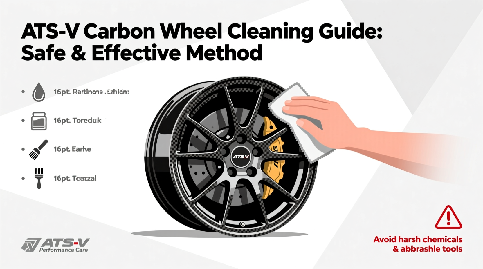 ATS-V Carbon Wheel Cleaning Guide: Safe & Effective Method
