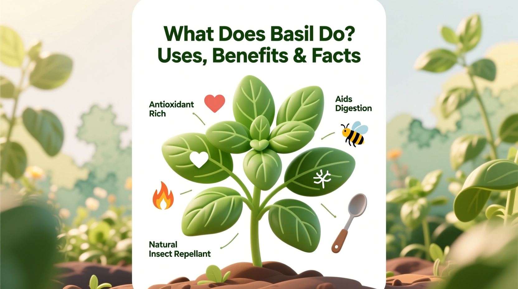 What Does Basil Do? Uses, Benefits & Facts