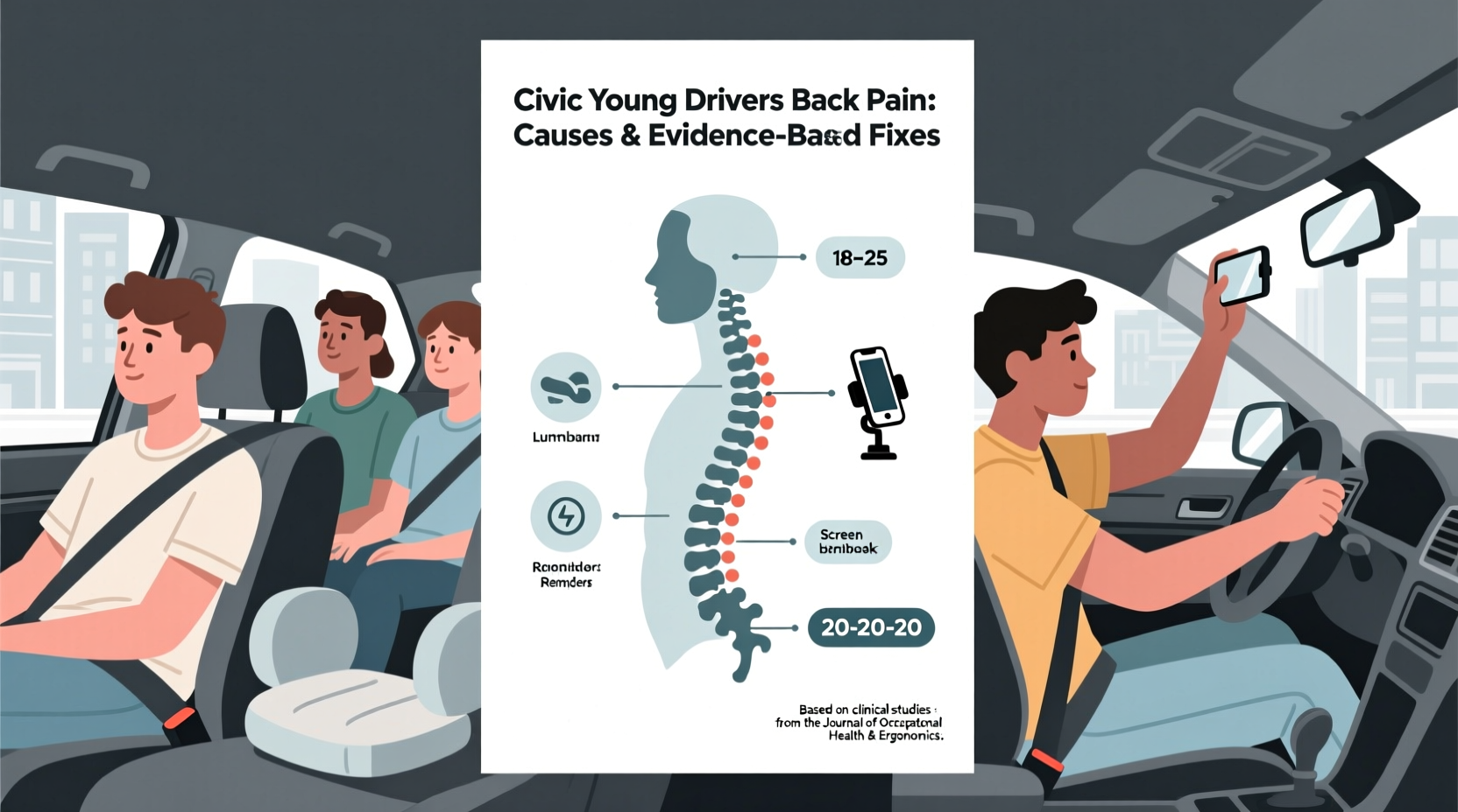 Civic Young Drivers Back Pain: Causes & Evidence-Based Fixes