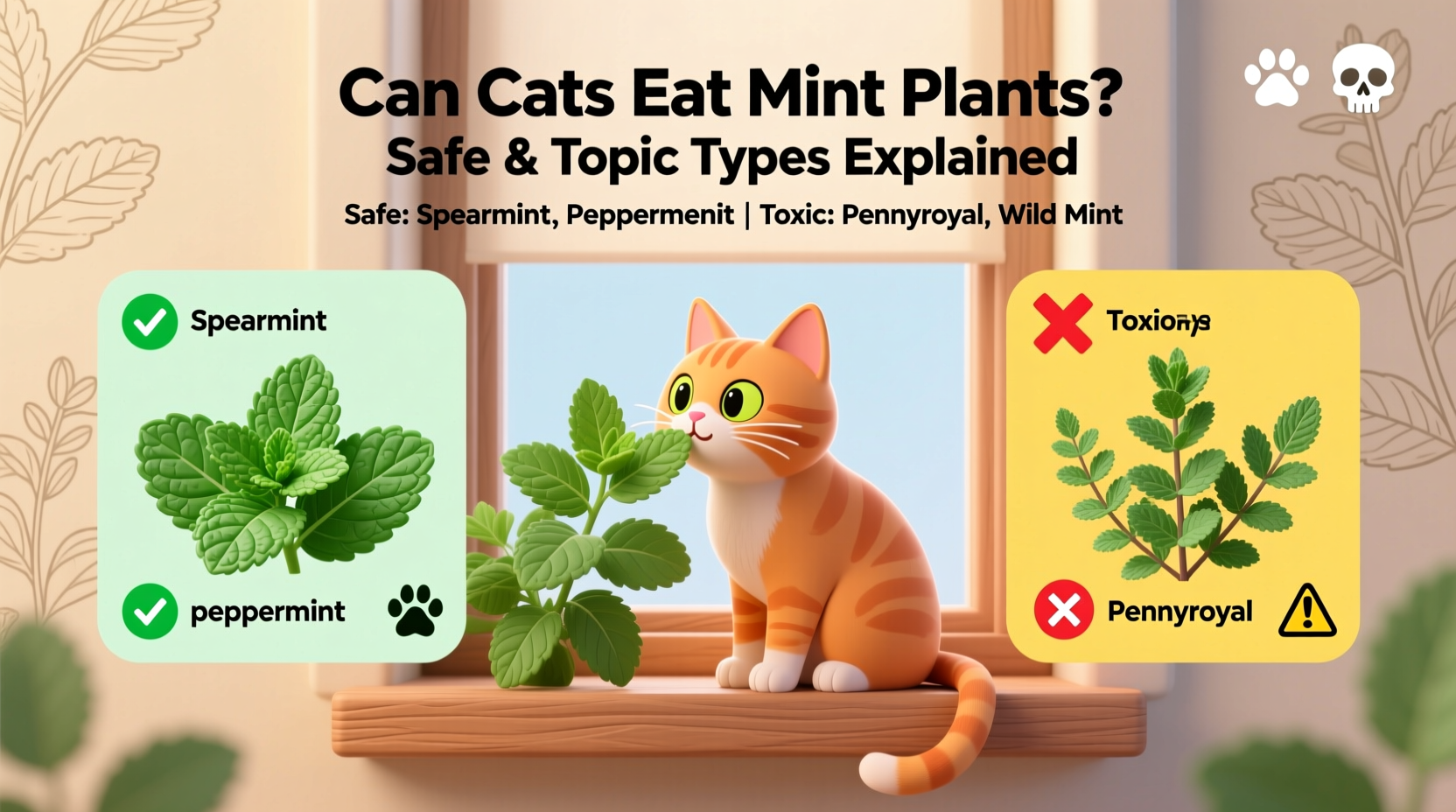 Can Cats Eat Mint Plants? Safe & Toxic Types Explained