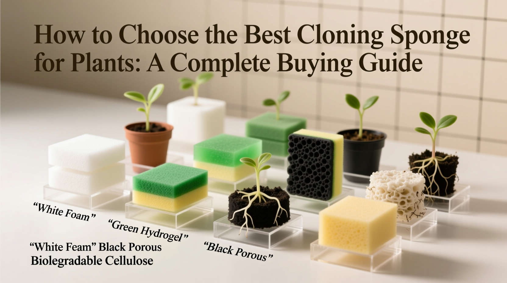 How to Choose the Best Cloning Sponge for Plants: A Complete Buying Guide