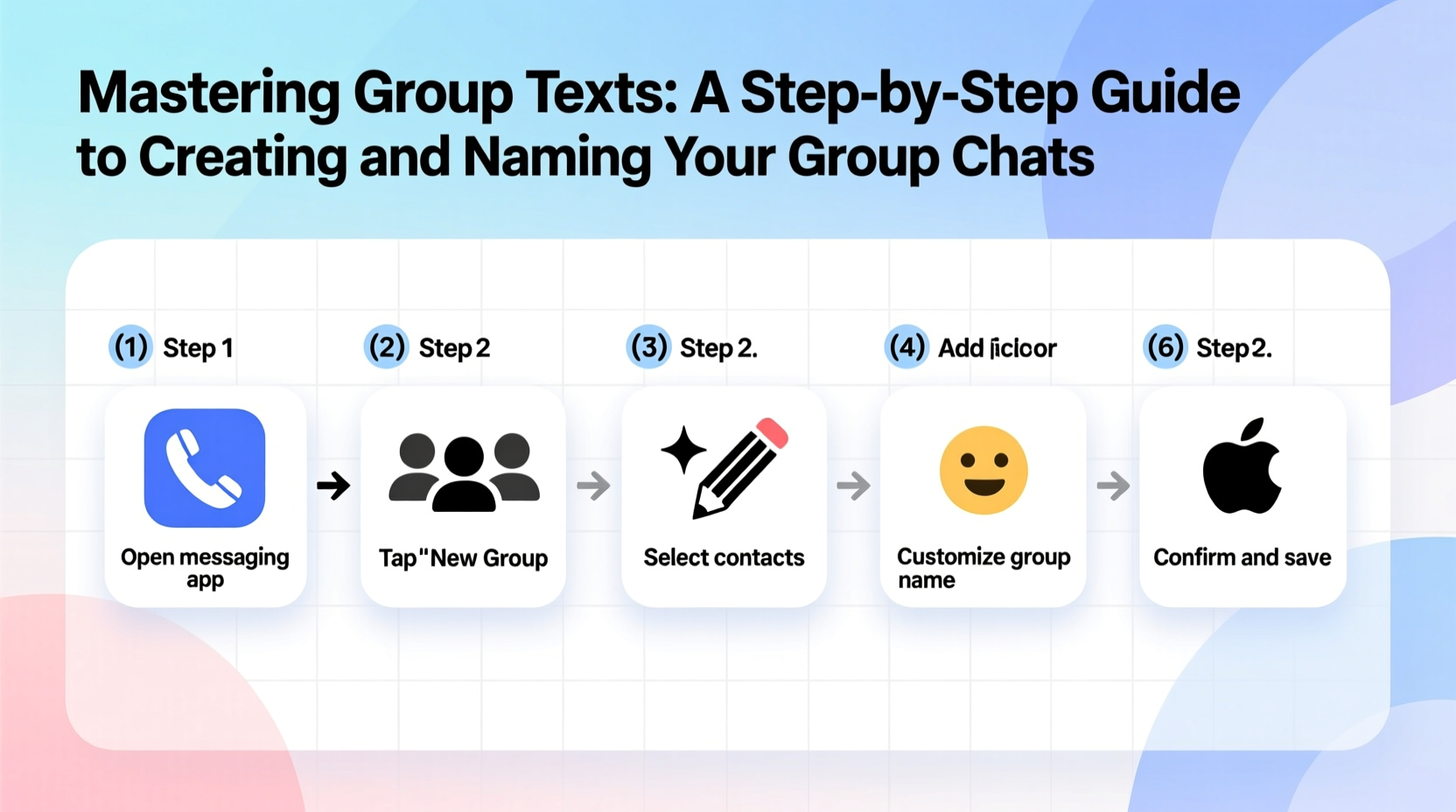 Mastering Group Texts A Step By Step Guide To Creating And Naming Your ...