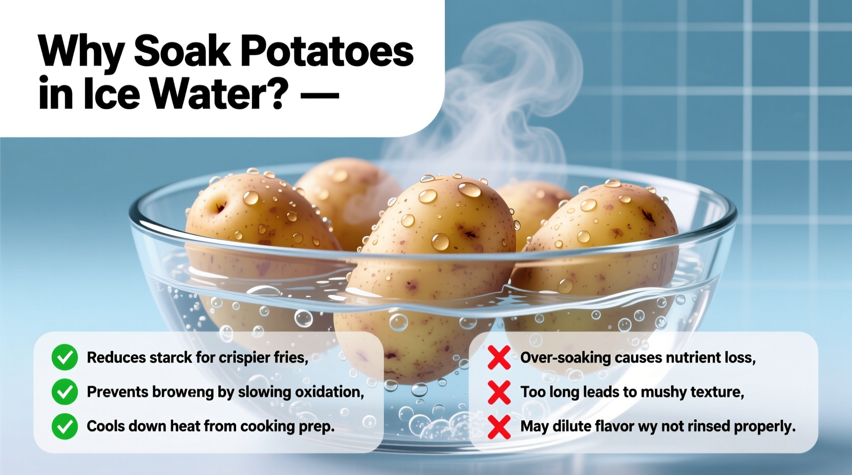 Potatoes In Ice Water Why You Should And Shouldnt Do It