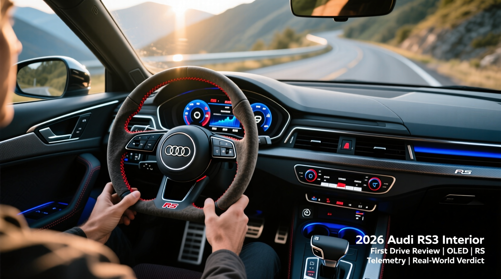 2026 Audi RS3 Interior First Drive Review: OLED, RS Telemetry & Real ...