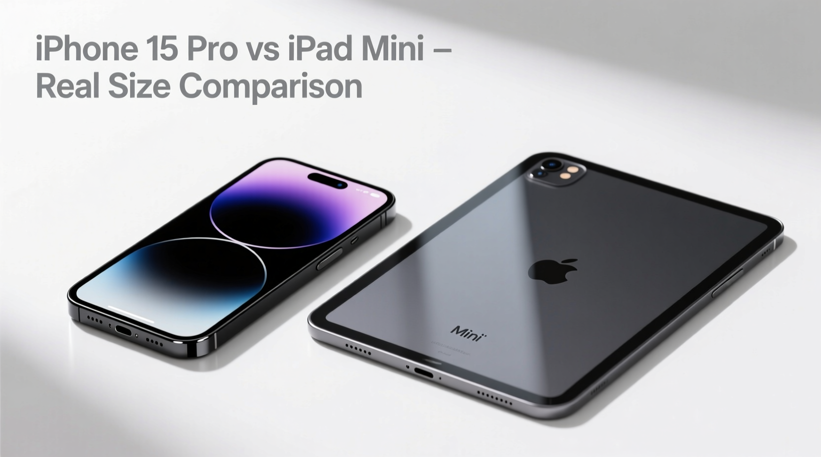 Is The Ipad Mini Too Big To Replace My Iphone 15 Pro Real Size Difference