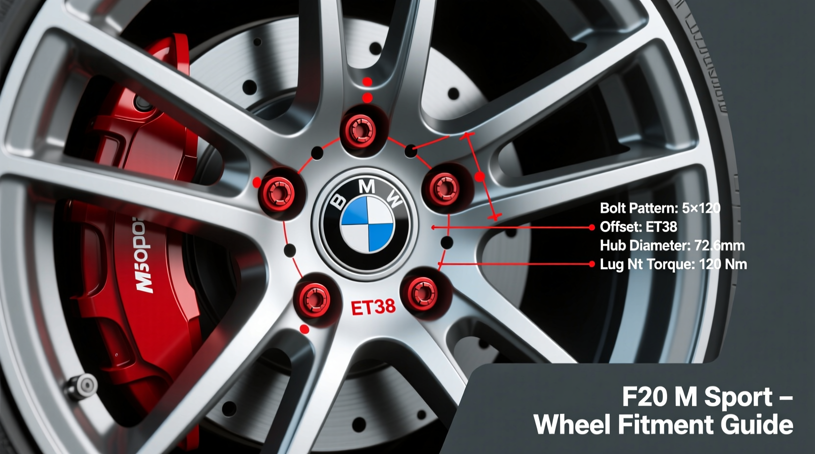 F20 M Sport Wheel Compatibility: Bolt Pattern, Offset & Fitment Guide