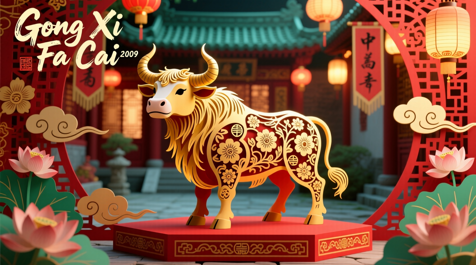 The Chinese New Year Animal for 2009 Was the Ox