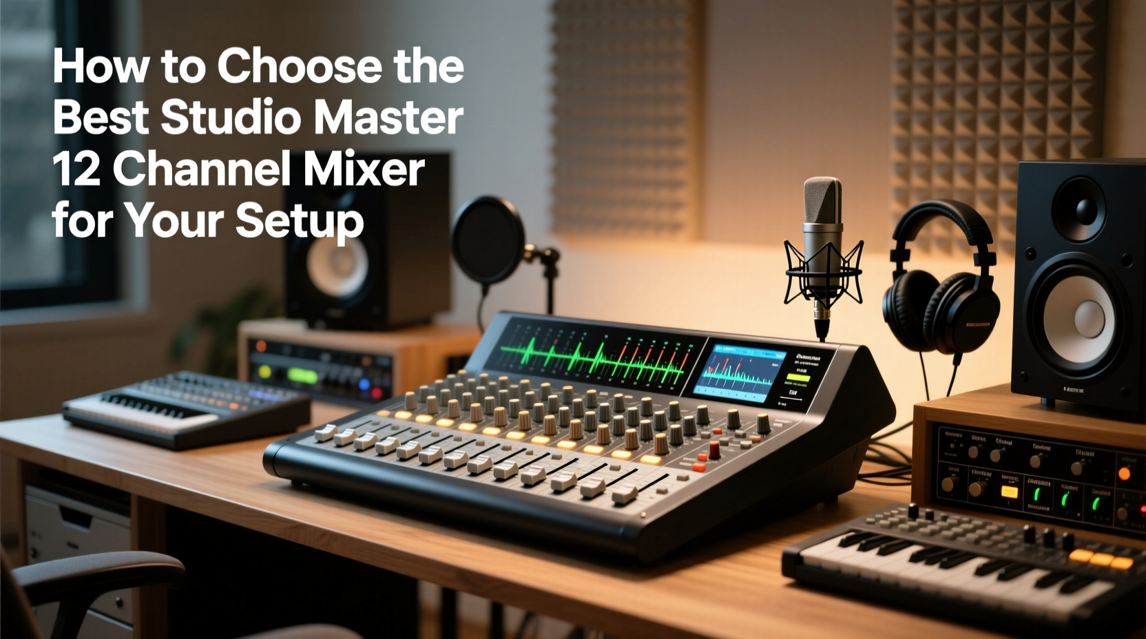How to Choose the Best Studio Master 12 Channel Mixer for Your Setup