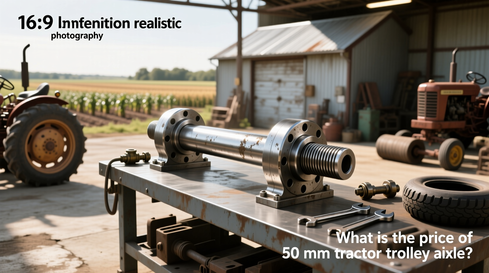 How to choose trolley axle for tractor, What is the price of 50 mm ...