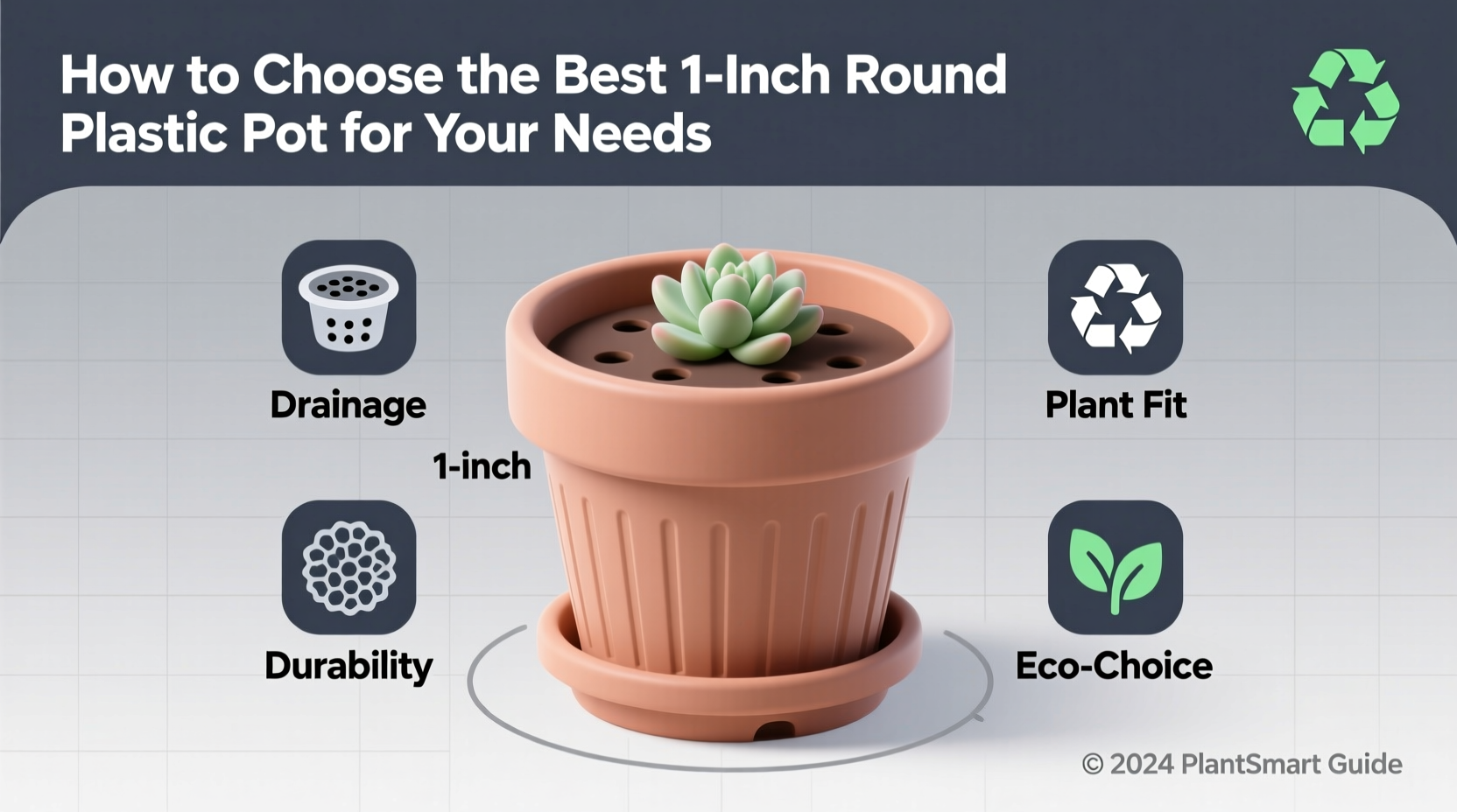 How to Choose the Best 1 Inch Round Plastic Pot for Your Needs