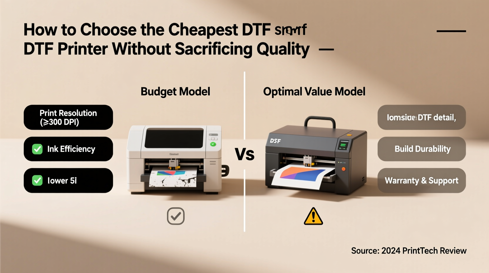How to Choose the Cheapest DTF Printer Without Sacrificing Quality