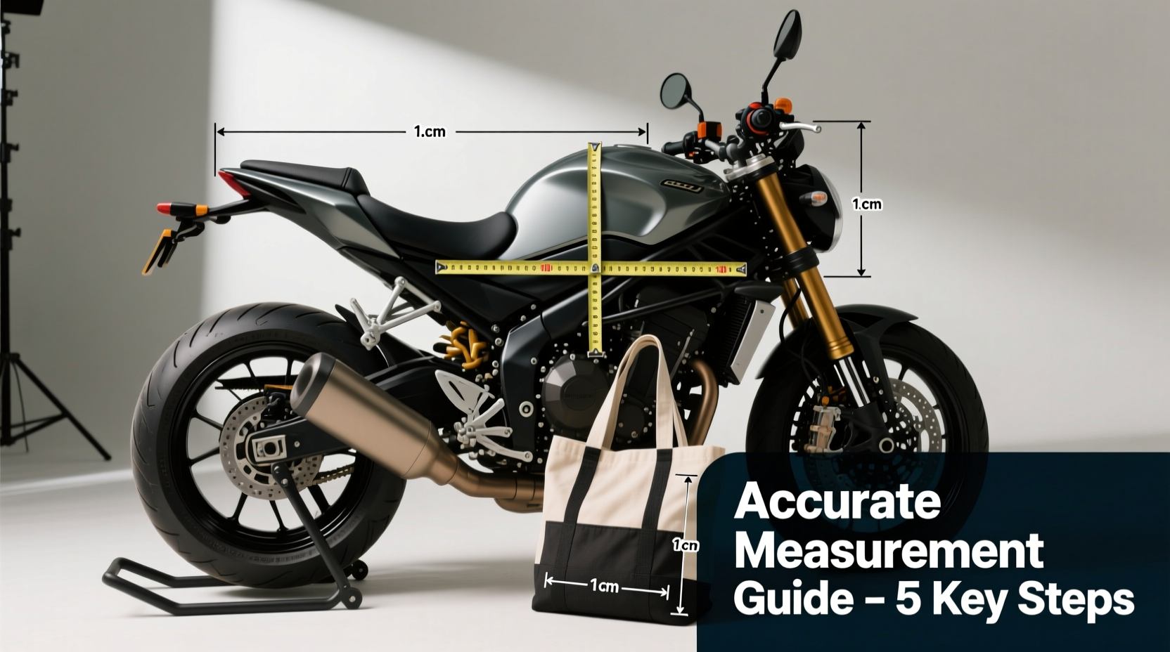 How To Accurately Measure Your Motorcycle For The Perfect Tote Bag Fit