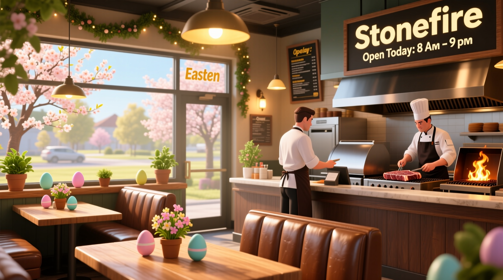 Is Stonefire Grill Open on Easter?