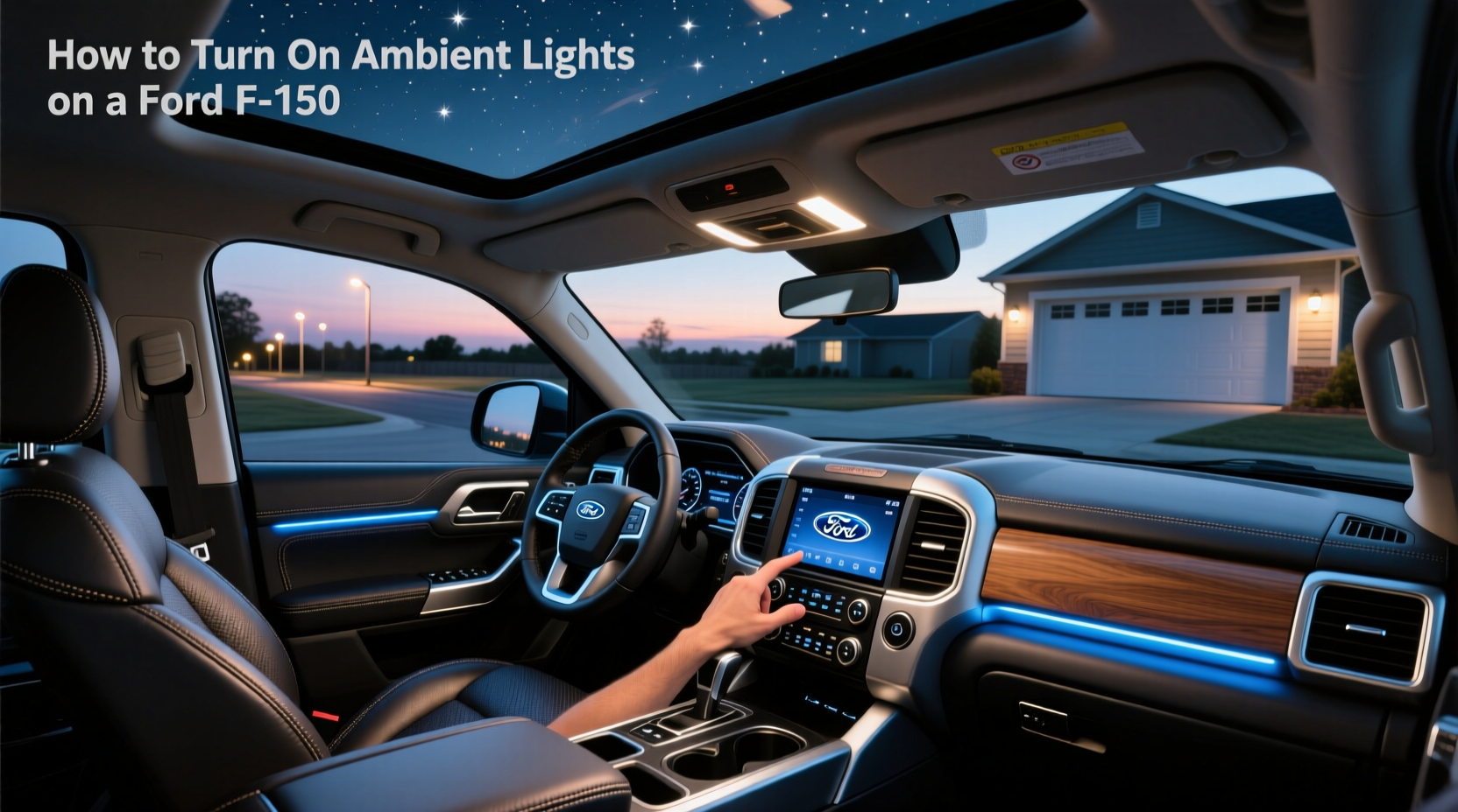 How to Turn On Ambient Lighting on a F150: Step-by-Step Guide