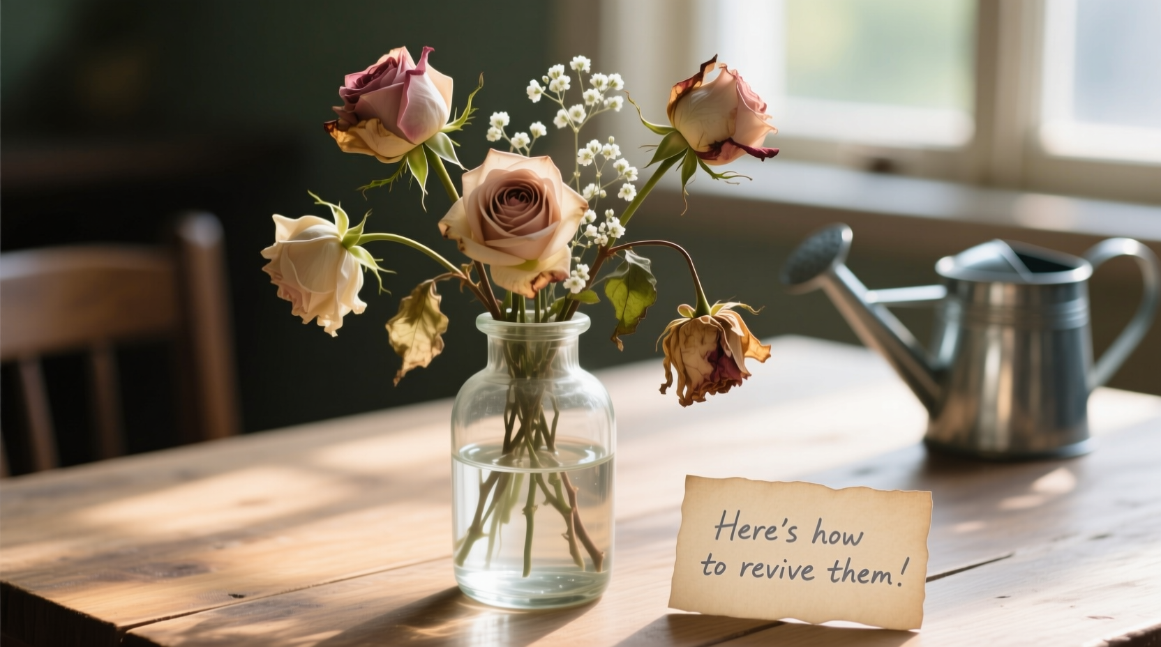 Drooping Flowers In A Vase Heres How To Revive Them