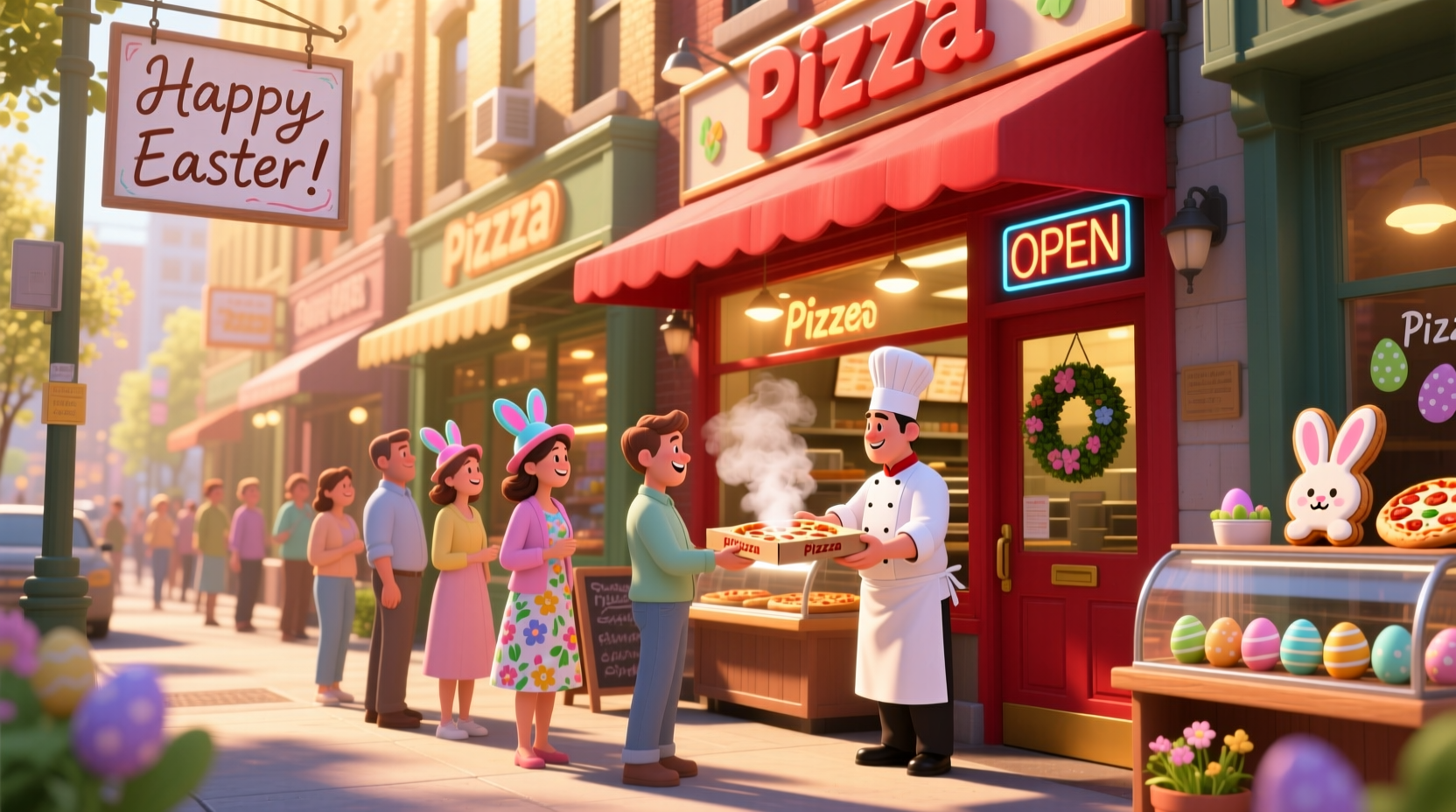 Are Pizza Shops Open on Easter Sunday?