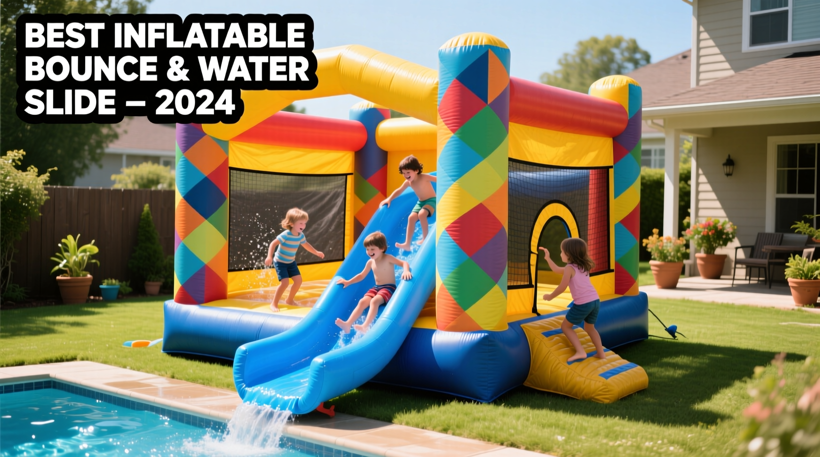 How to Choose the Best Inflated Bouncy Castle with Water Slides