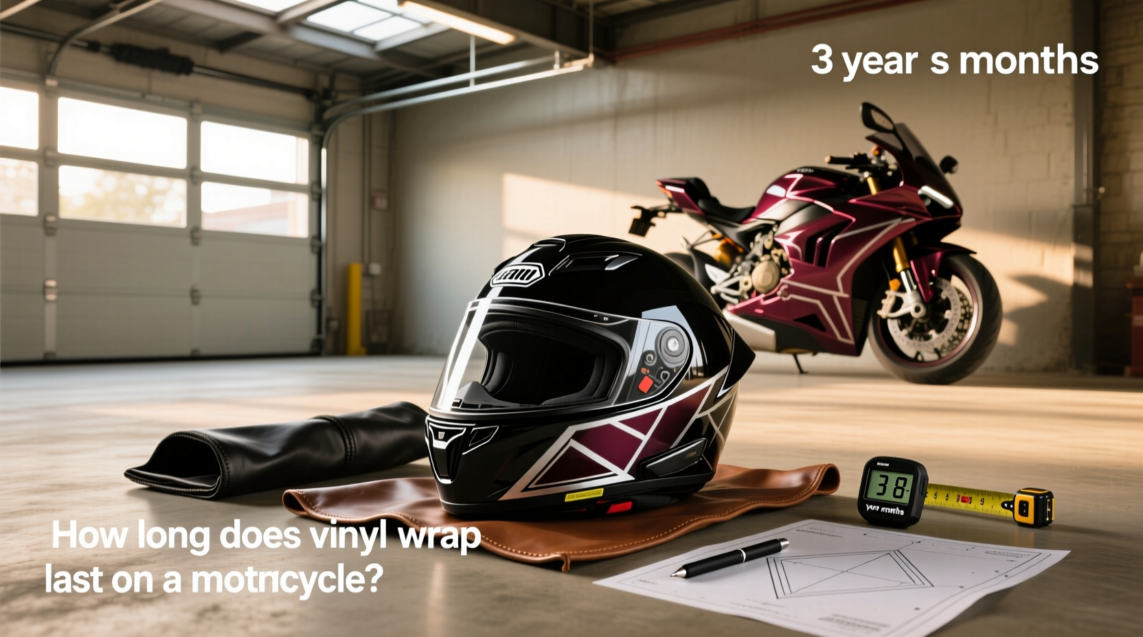 How Long Do Motorcycle Wraps Last? A 2025 Guide