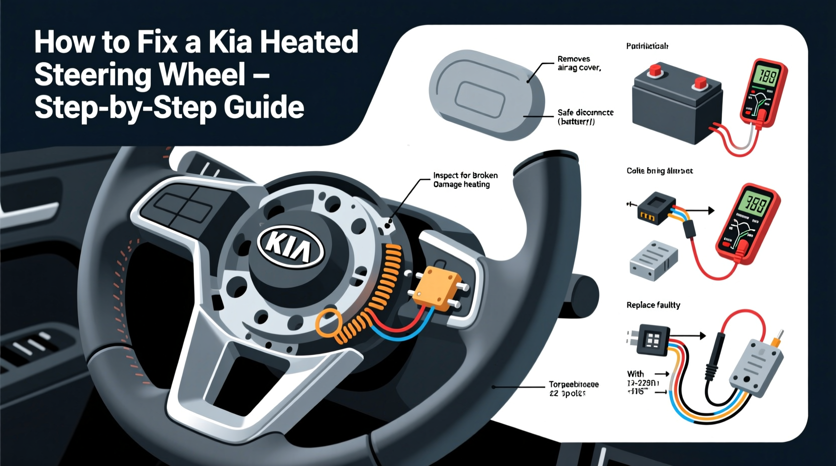 How to Fix a Kia Heated Steering Wheel (Step-by-Step Guide)