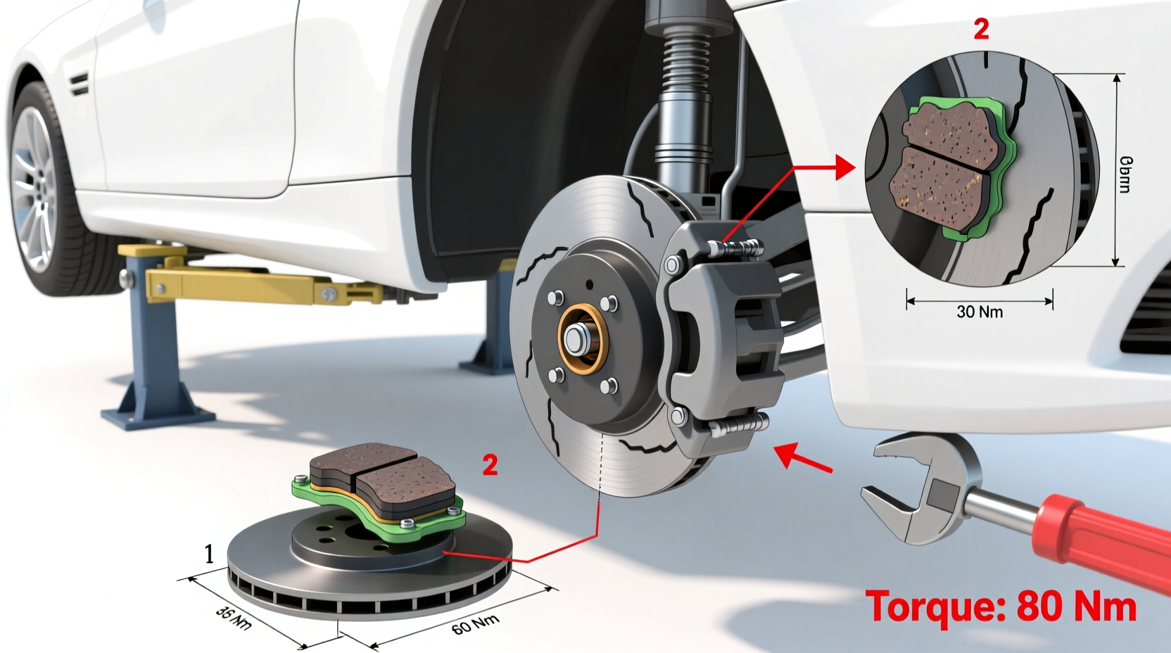 G37 Brake Pad Install: Time, Torque & Step-by-Step Guide