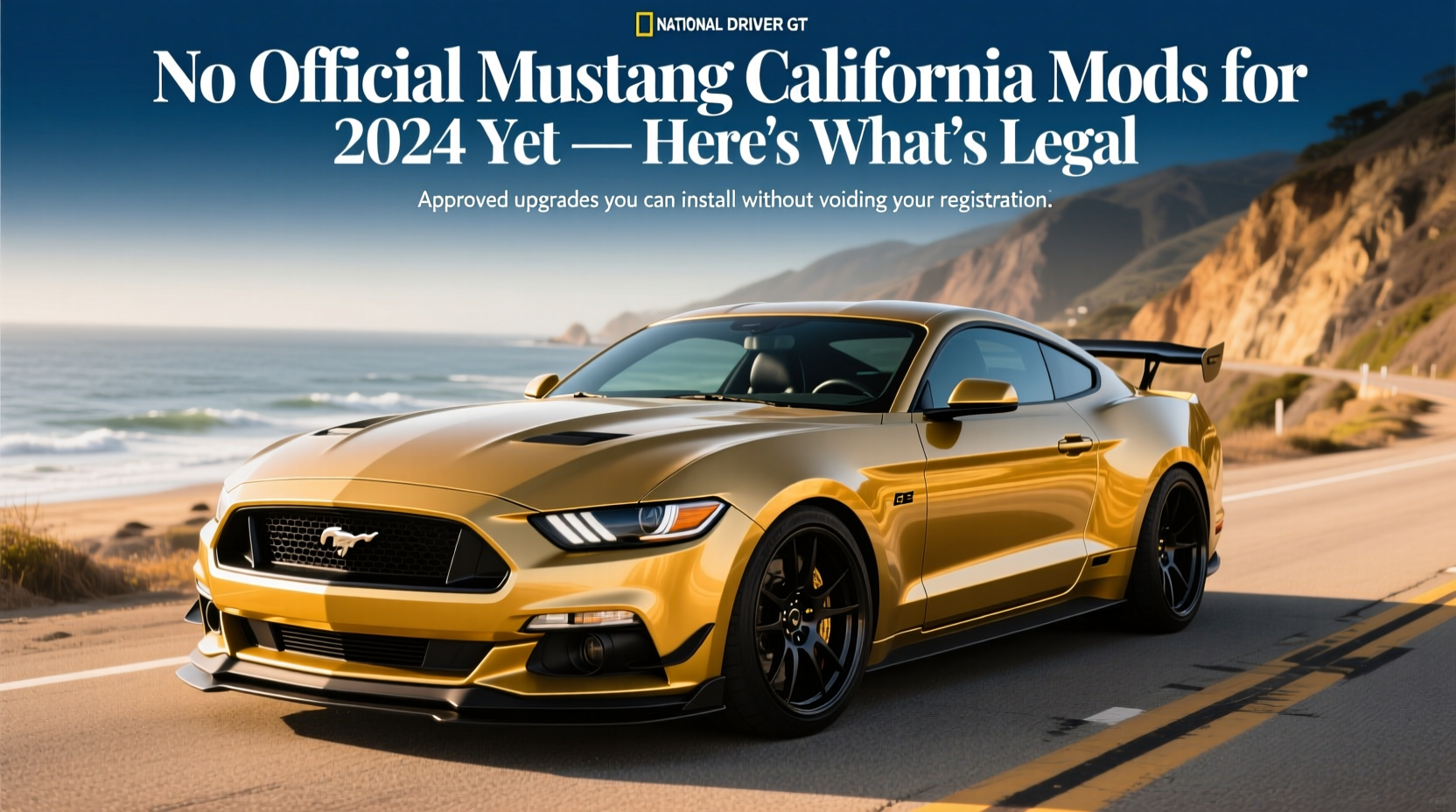 No Official Mustang California Mods for 2026 Yet — Here's What's Legal