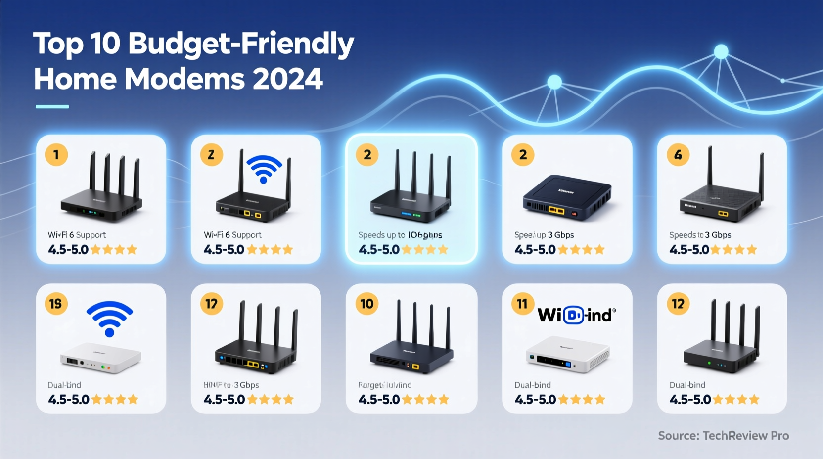 Top 10 Best Home Modems For Reliable And Budget Wise Internet Access