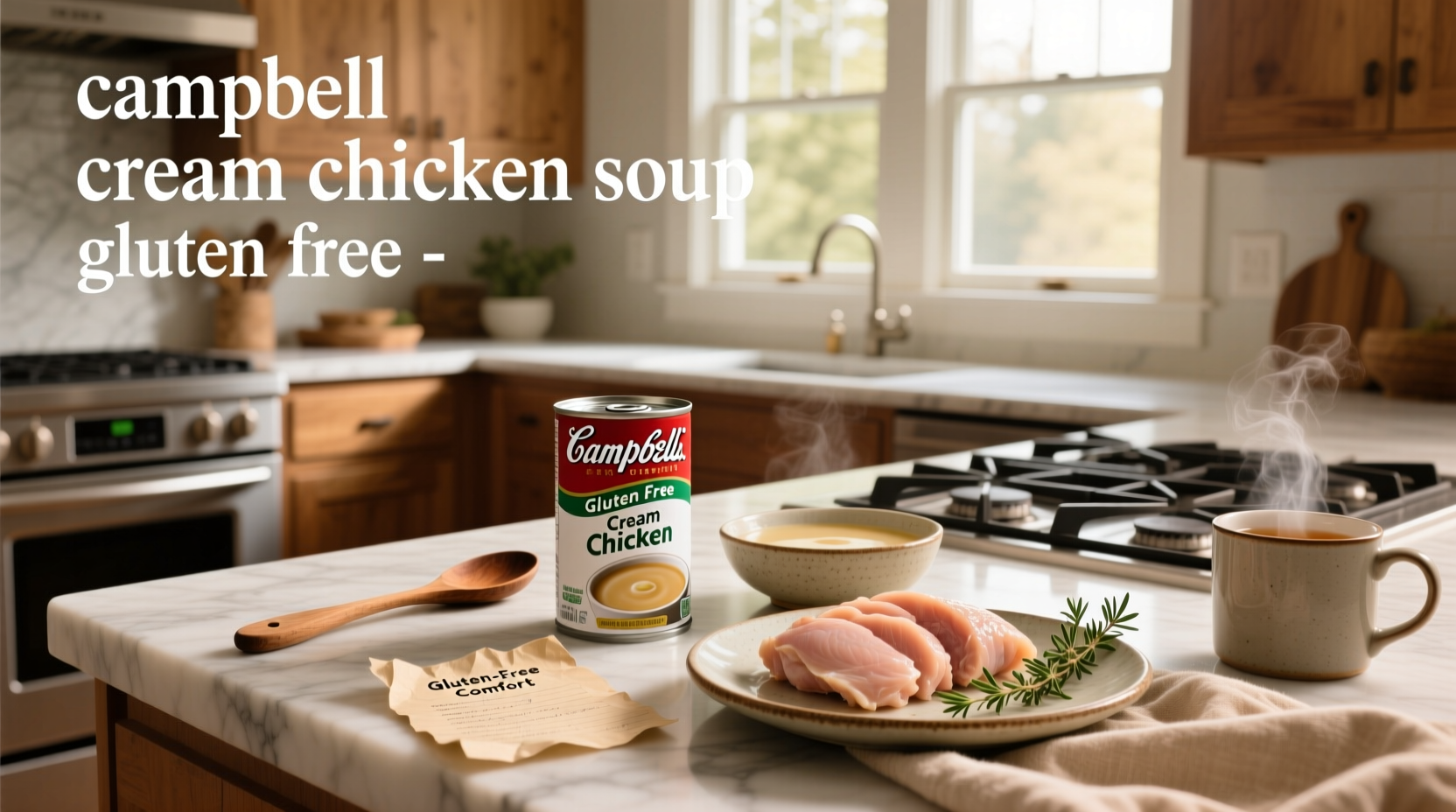 How to Choose Campbell's Gluten-Free Cream of Chicken Soup