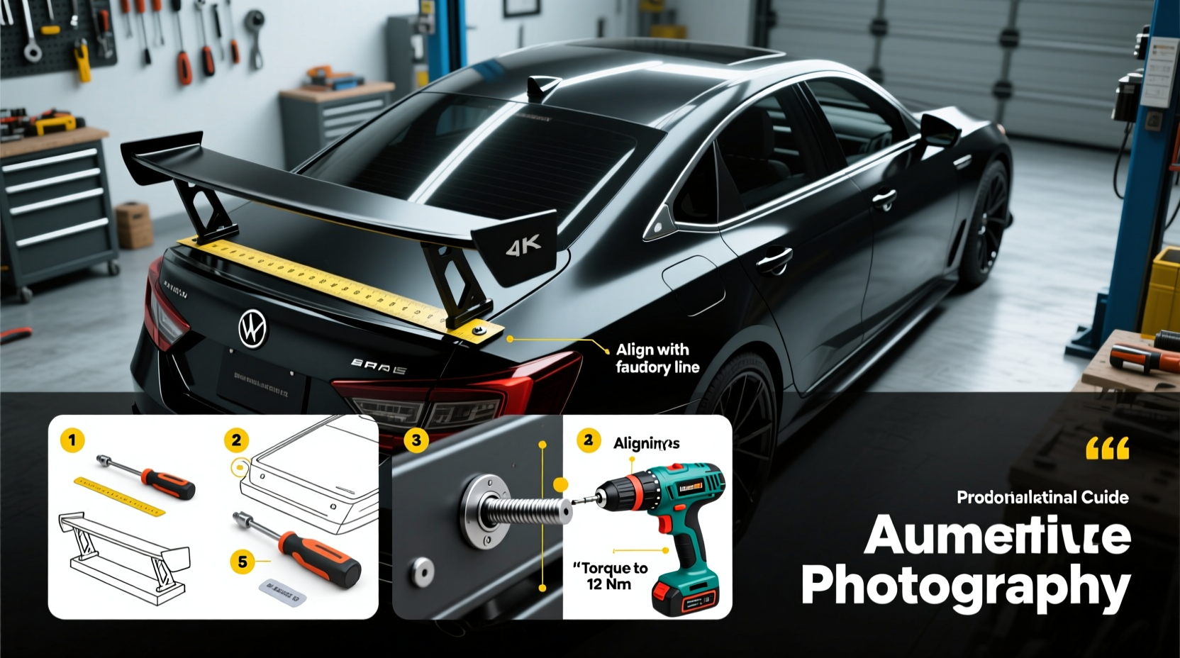 Sedan Spoiler DIY Installation: Step-by-Step Guide