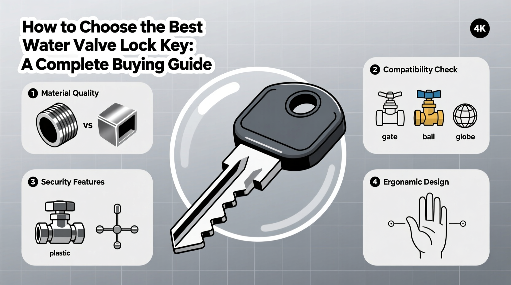 How to Choose the Best Water Valve Lock Key: A Complete Buying Guide