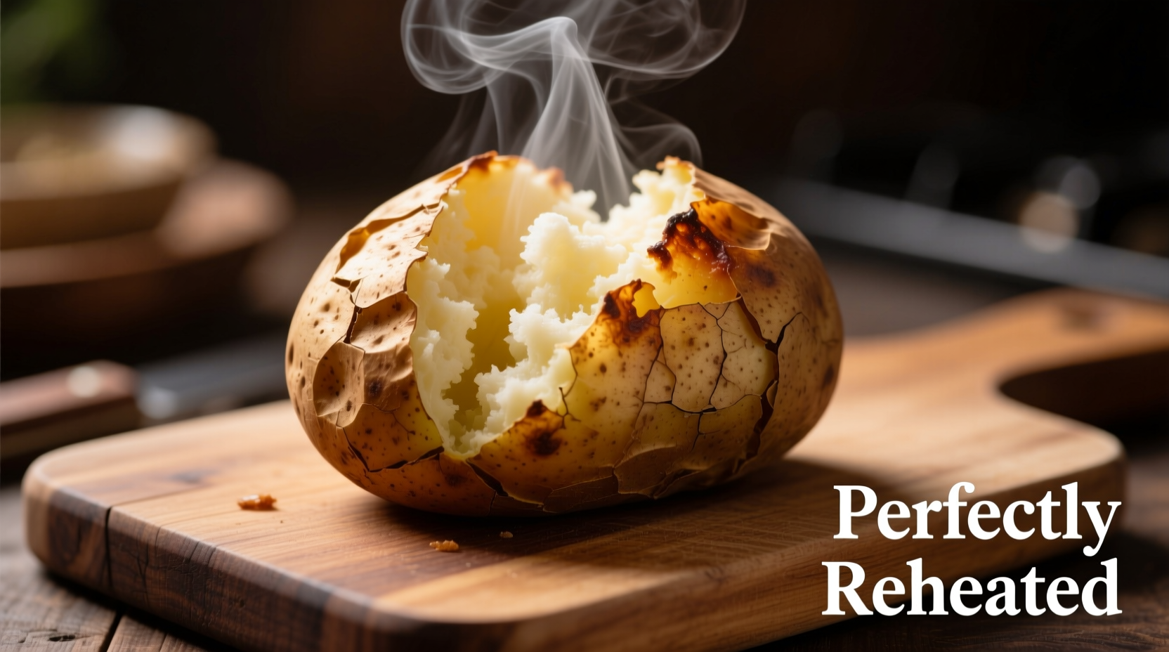 Patata al forno riscaldata: metodo perfetto e sicurezza