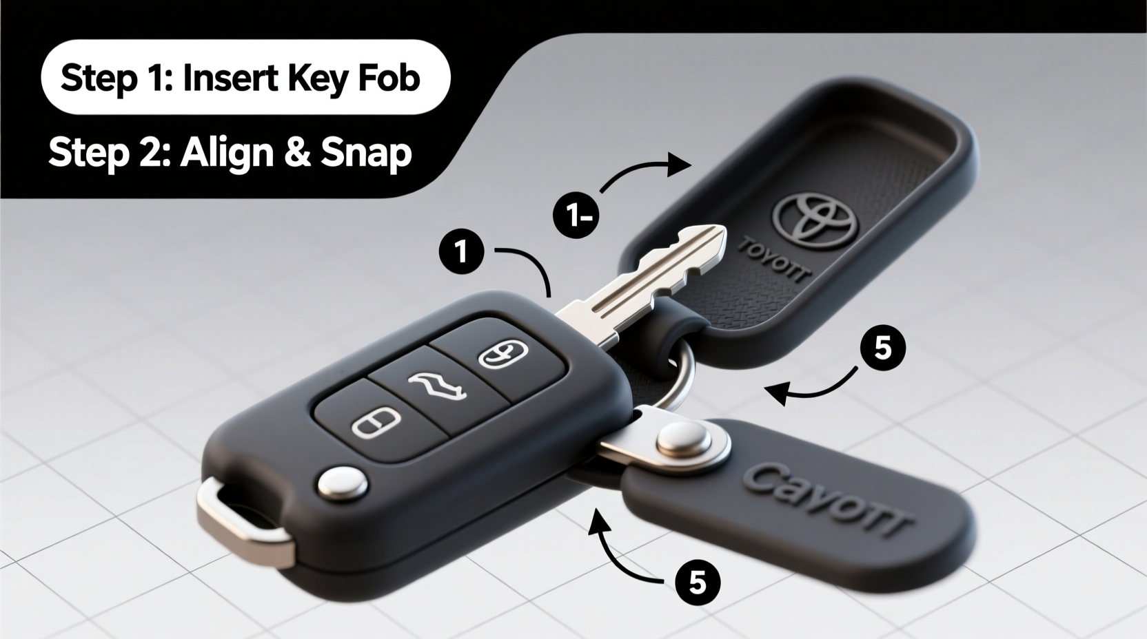 Camry Key Case Install Guide: Step-by-Step for 2018–2024 Models
