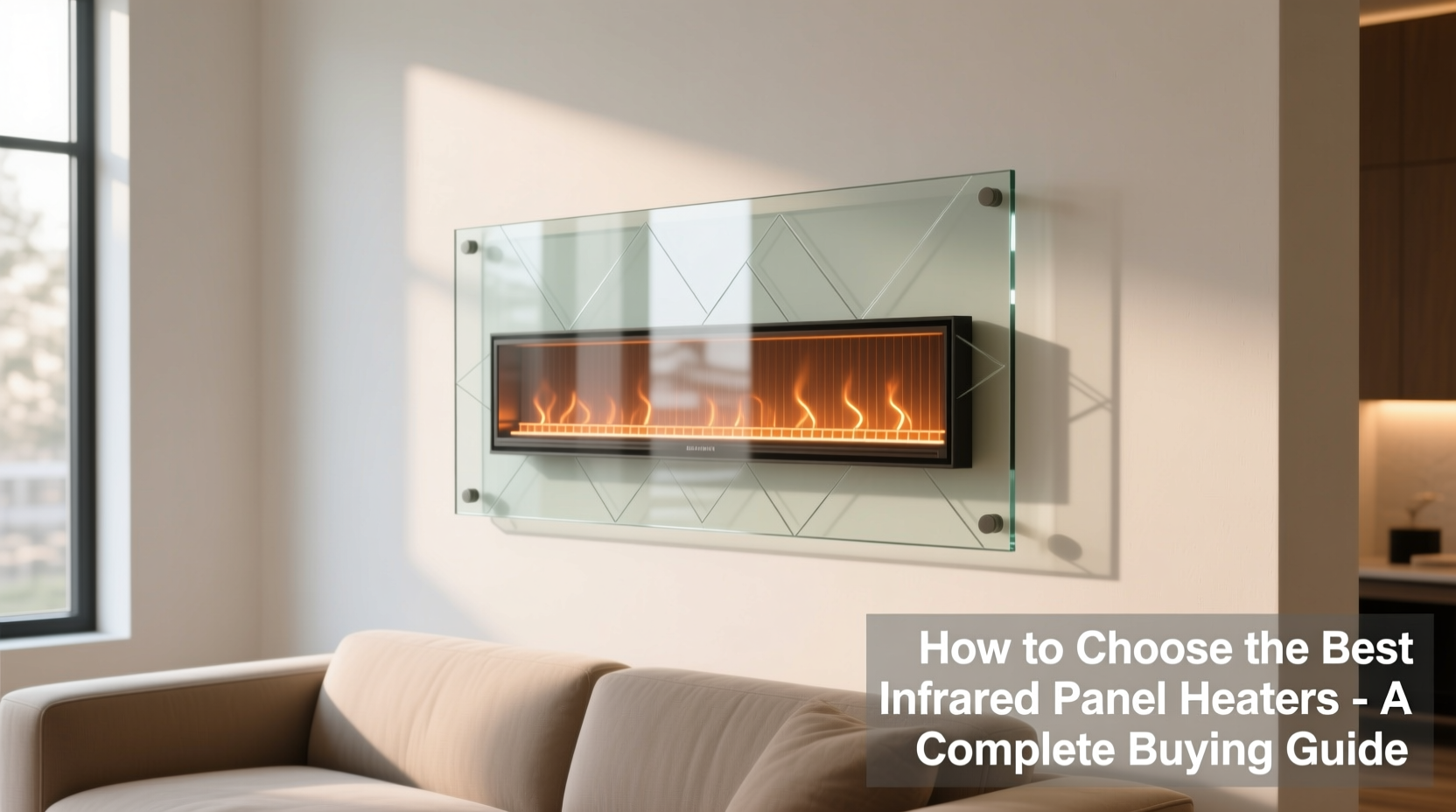 How to Choose the Best Infrared Panel Heaters Glass Wall Mounted Room ...