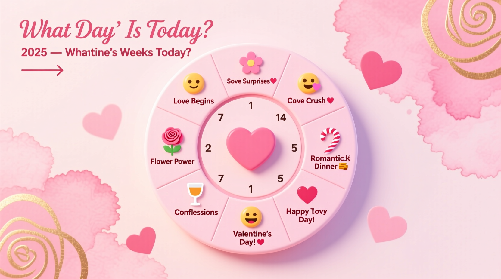 Valentine's Week Dates: What Day Is Today During the Celebration?