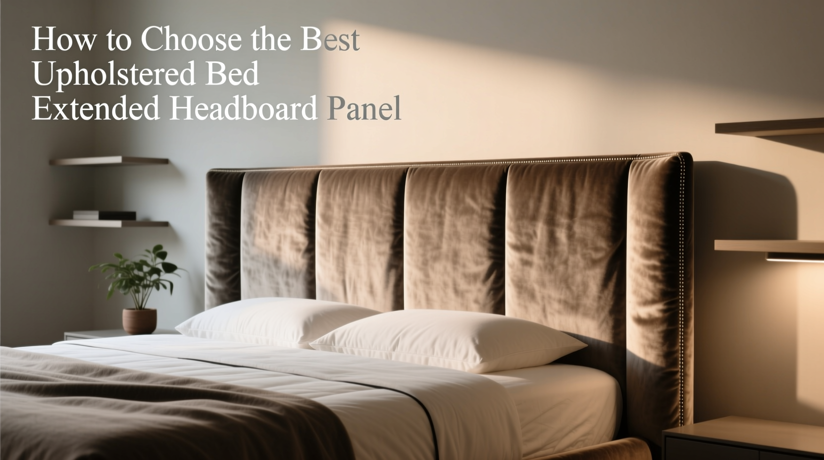 How to Choose the Best Upholstered Bed Extended Headboard Panel