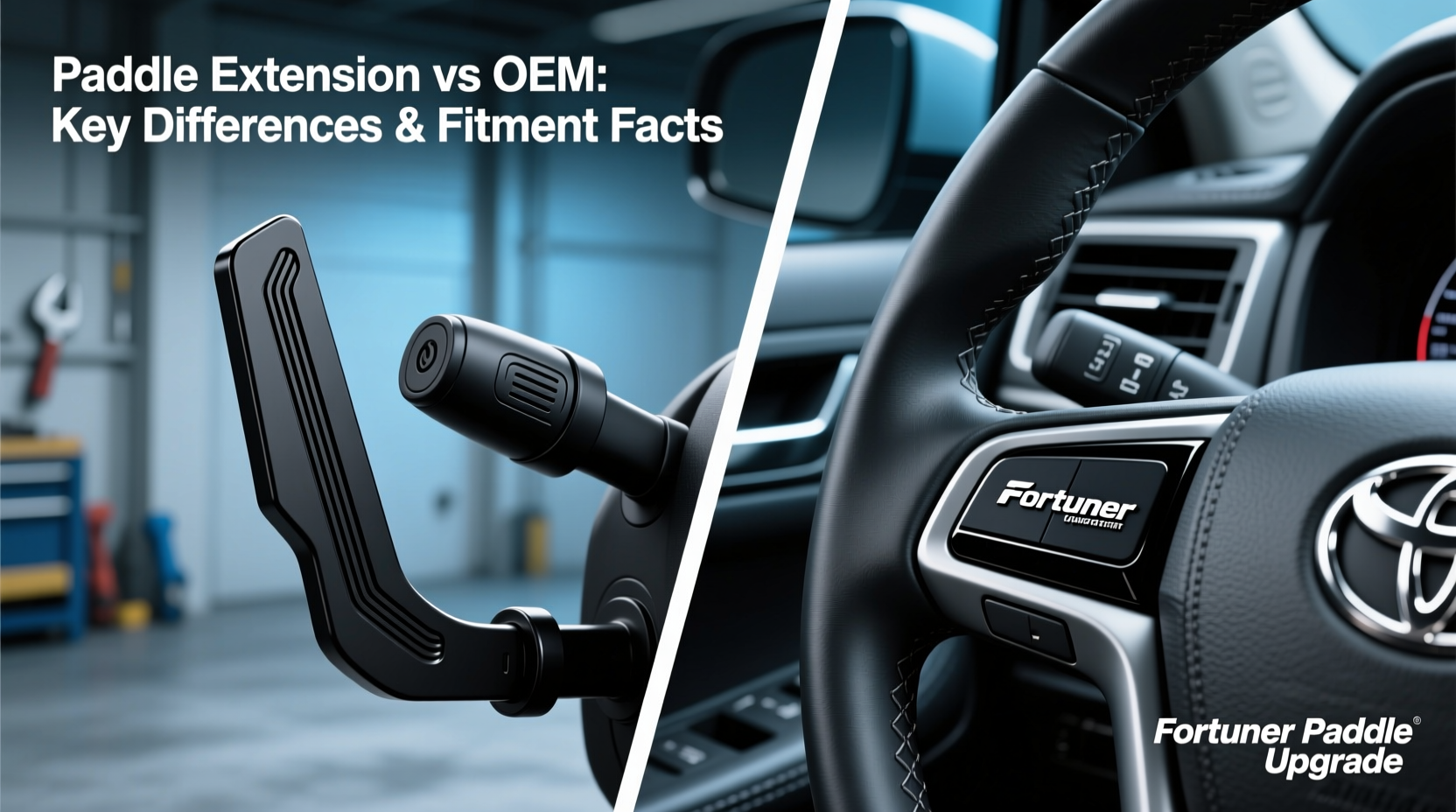 Fortuner Paddle Extension vs OEM: Key Differences & Fitment Facts