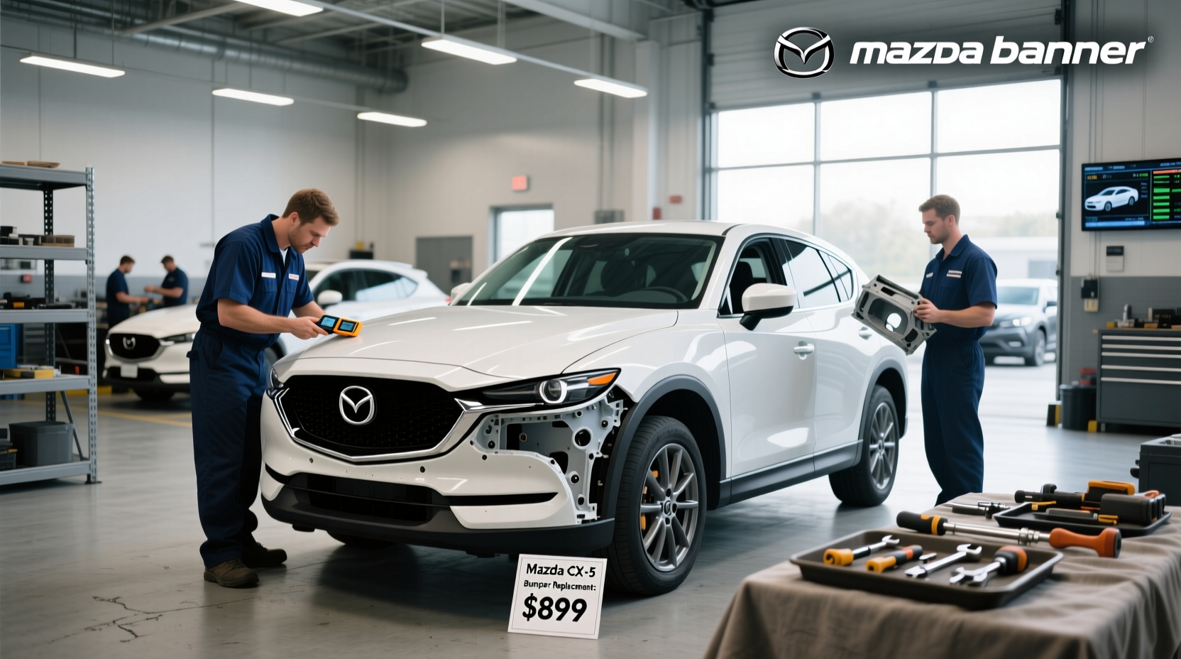 How Much Does Mazda CX-5 Bumper Replacement Cost?