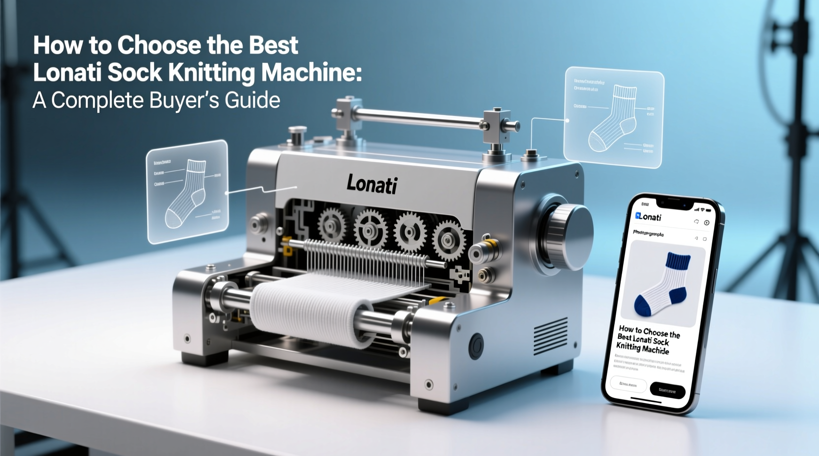 How to Choose the Best Lonati Sock Knitting Machine: A Complete Buyer's ...