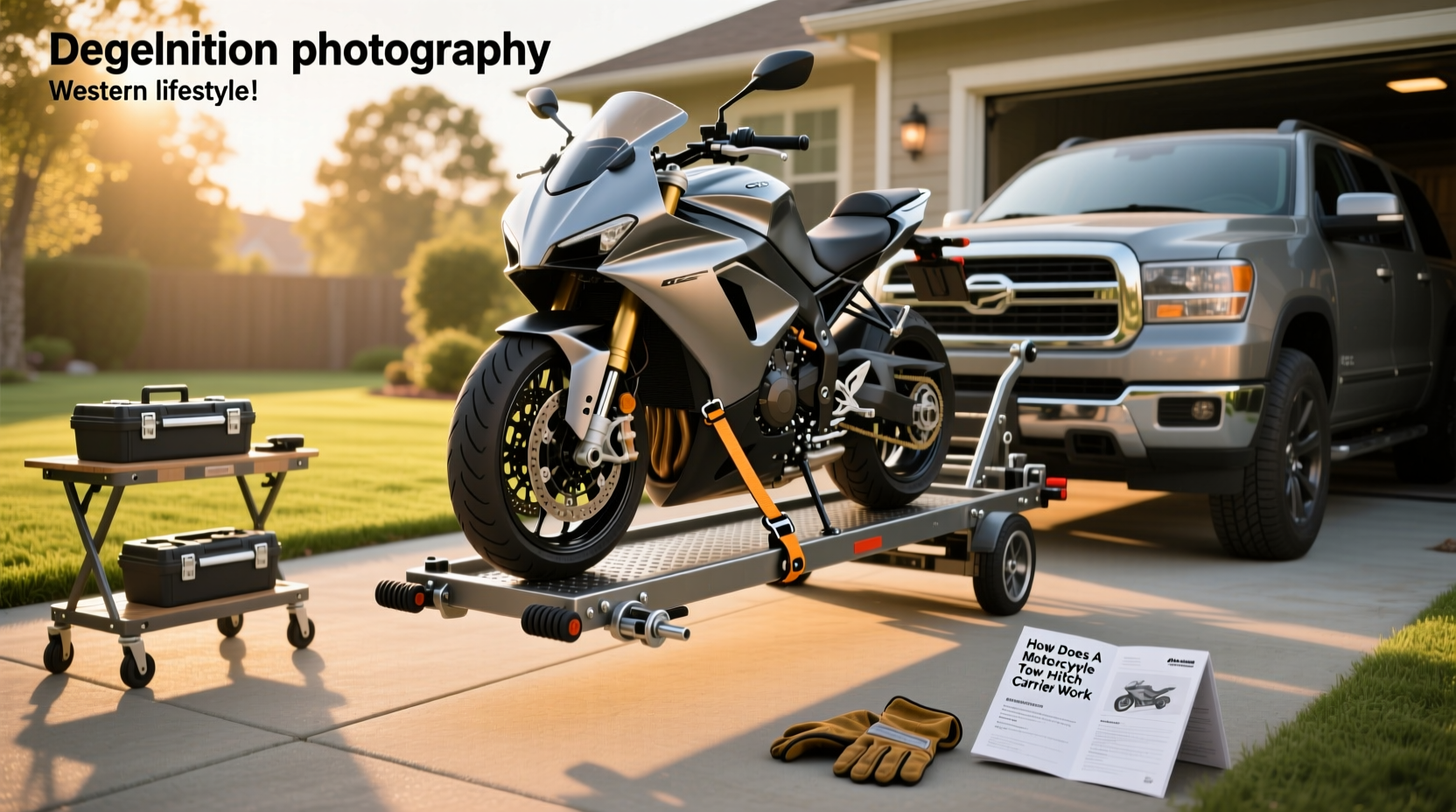 How Does a Motorcycle Tow Hitch Carrier Work: A Practical Guide