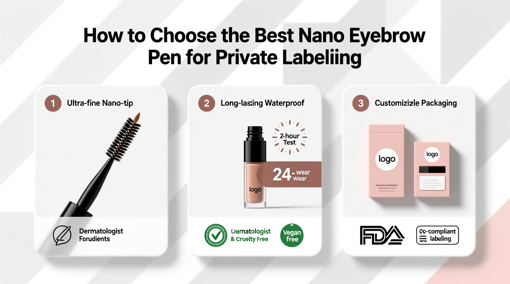 How to Choose the Best Nano Eyebrow Pen for Private Labeling