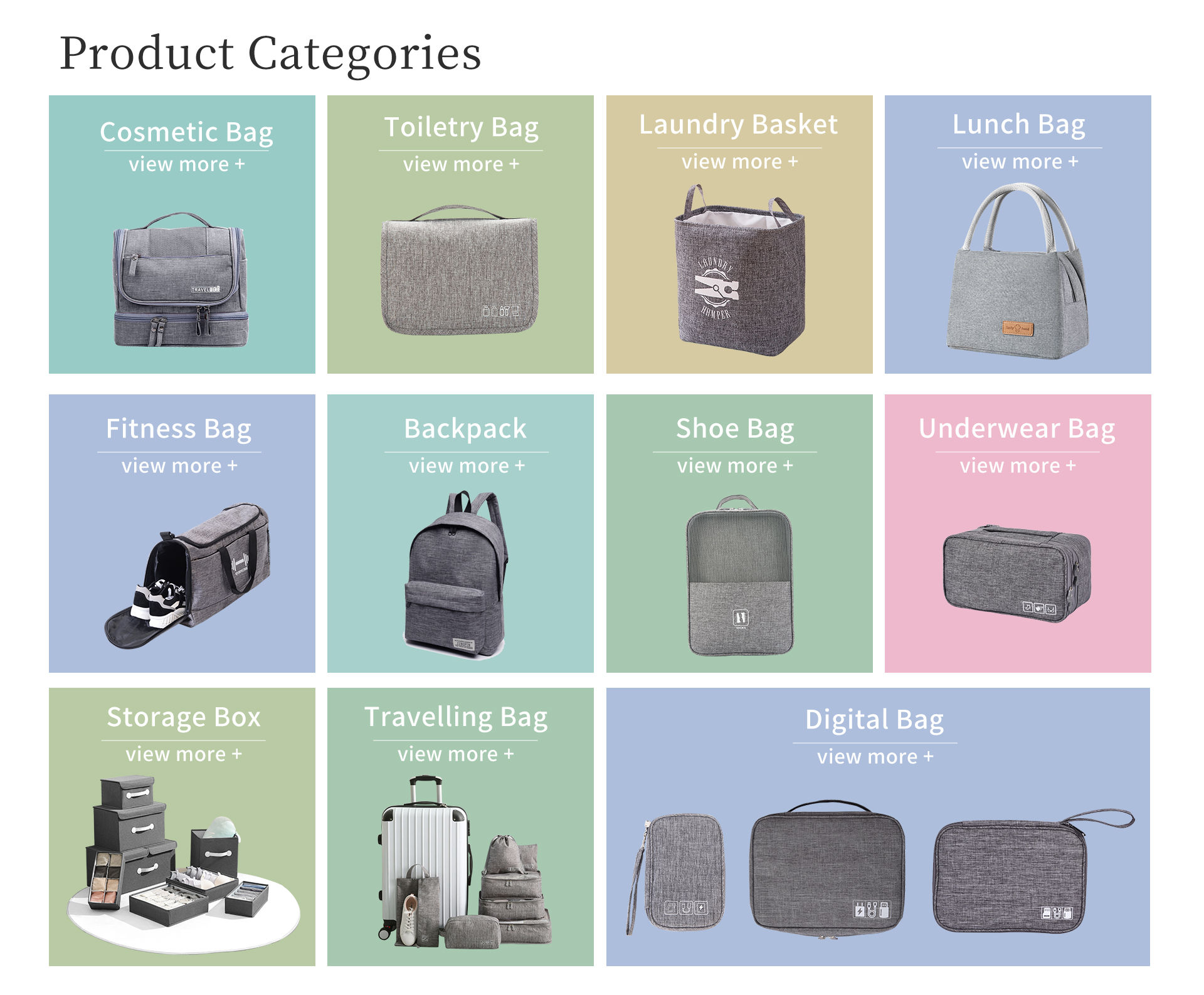 Yiwu Runhui Bag Co., Ltd. - Cosmetic Bag, Cooler Bag