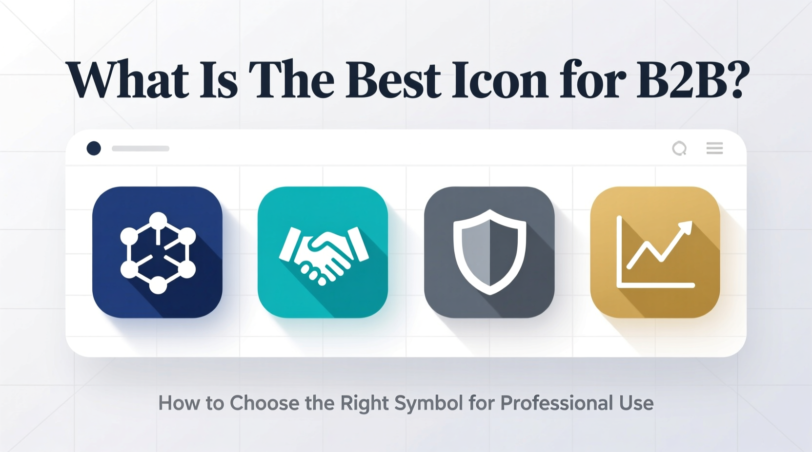 What Is the Best Icon for B2B: How to Choose the Right Symbol for ...