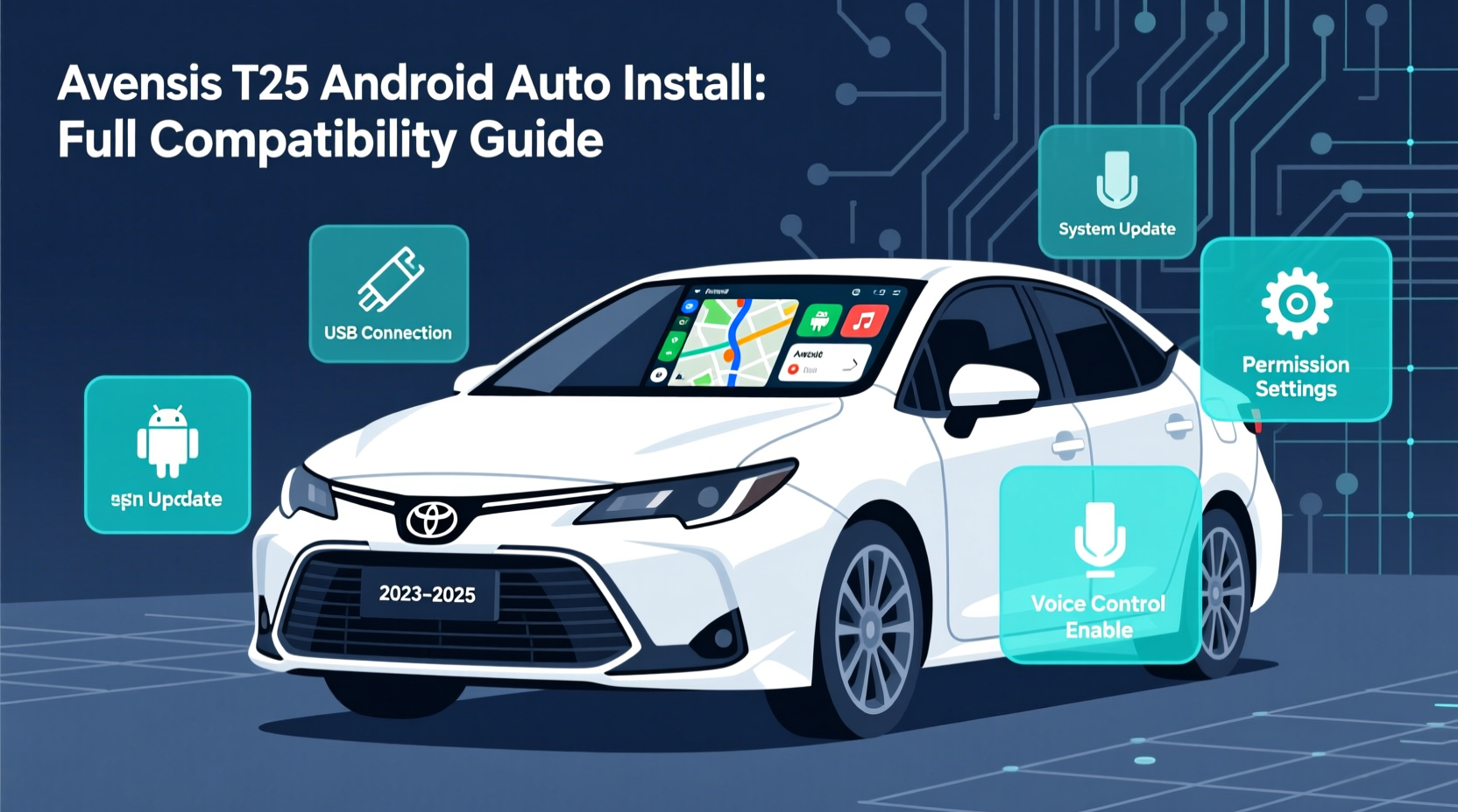 Avensis T25 Android Auto Install: Full Compatibility Guide