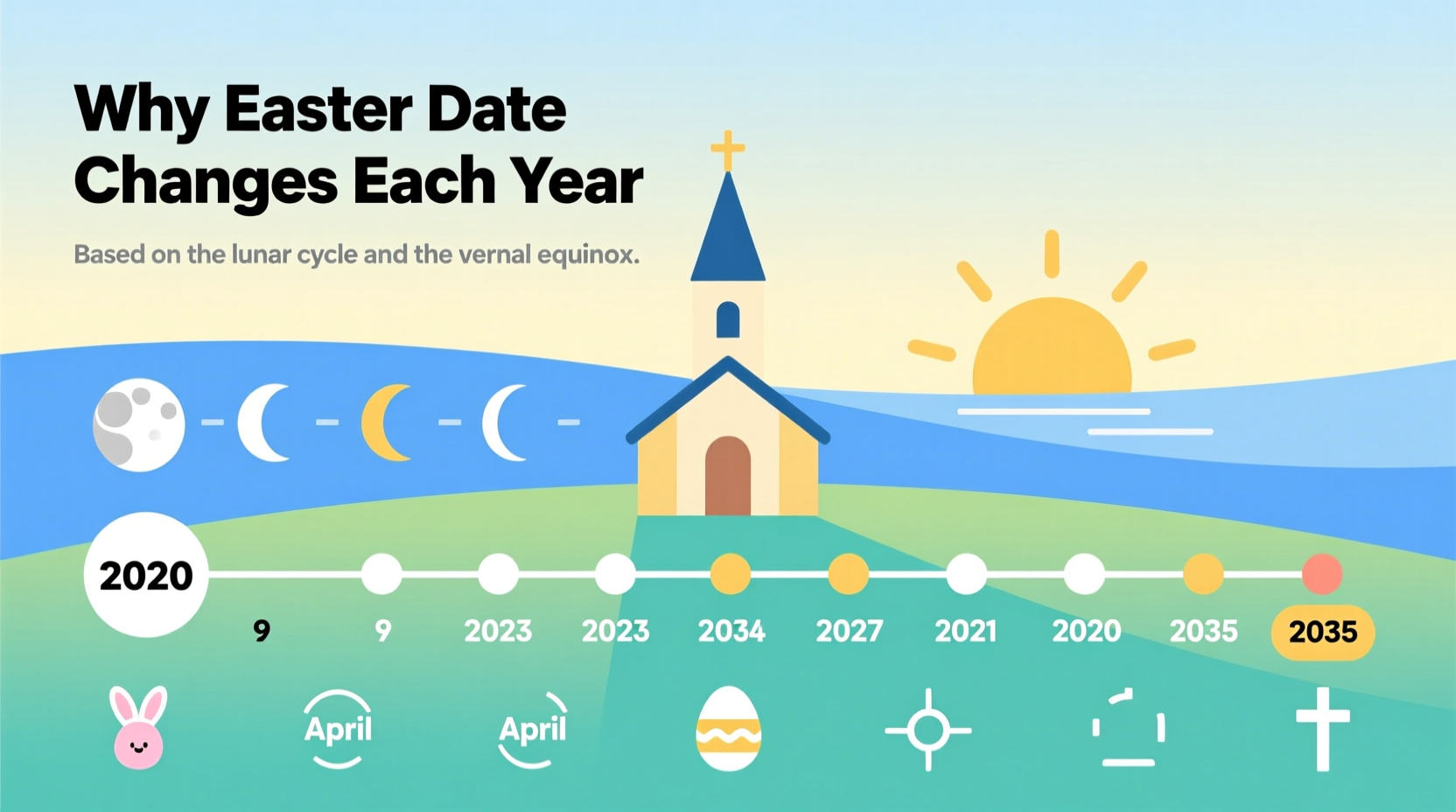 Why Easter Date Changes Each Year