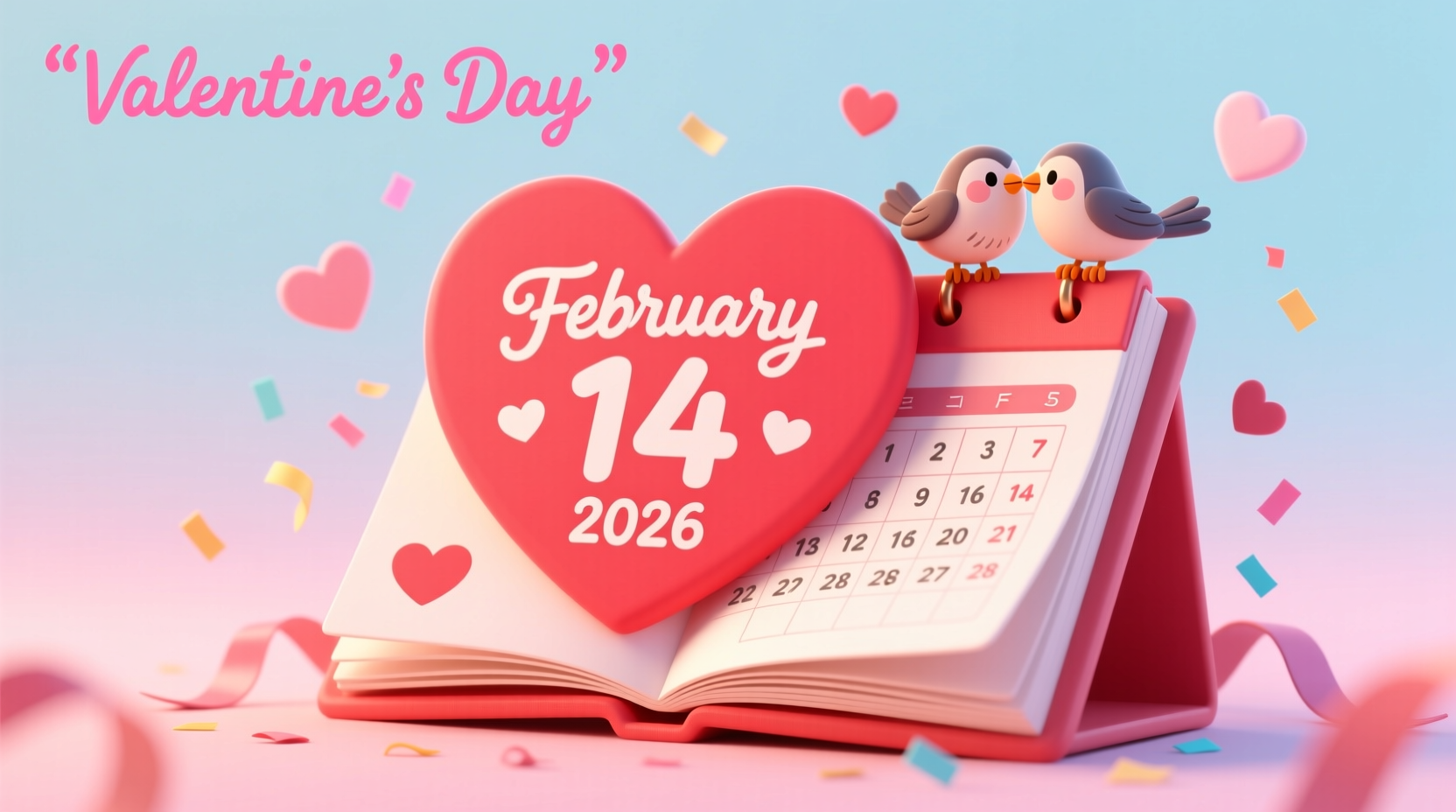 2026 Valentine's Day Is on Friday, February 14