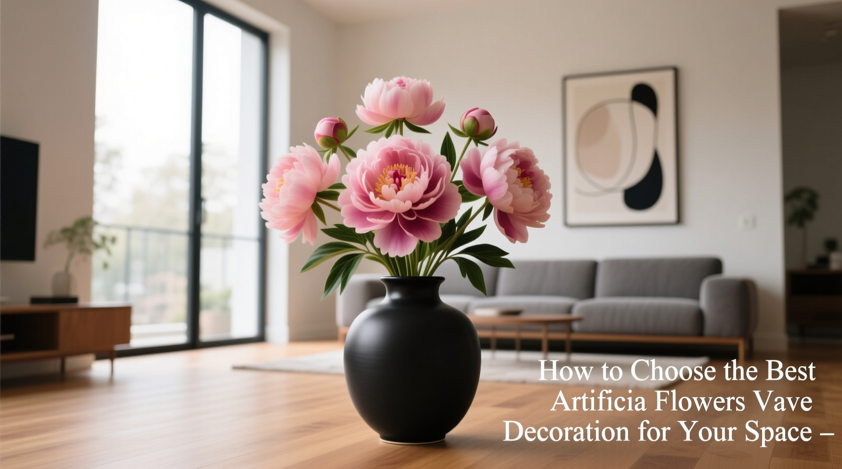 How to Choose the Best Artificial Flowers Vase Decoration for Your Space