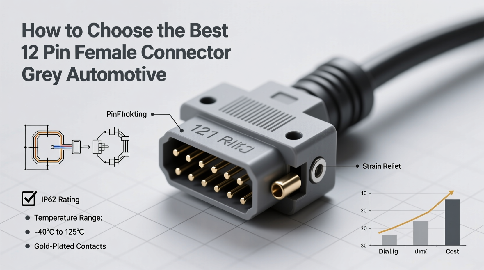 How to Choose the Best 12 Pin Female Connector Grey Automotive