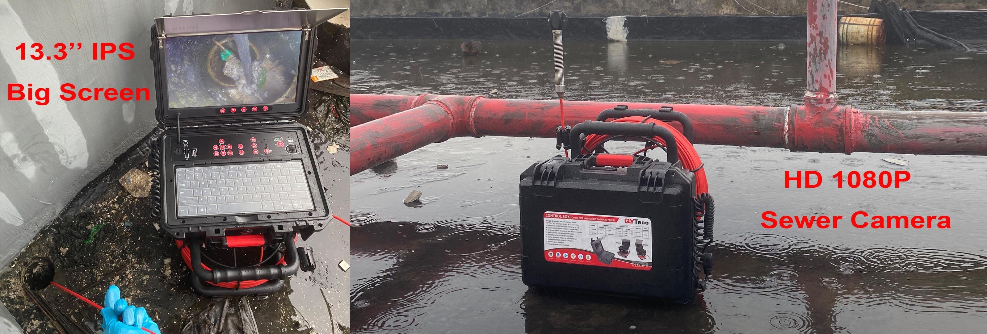 Shenzhen Qyteco Limited - HD Sewer drain pipe inspection camera system ...