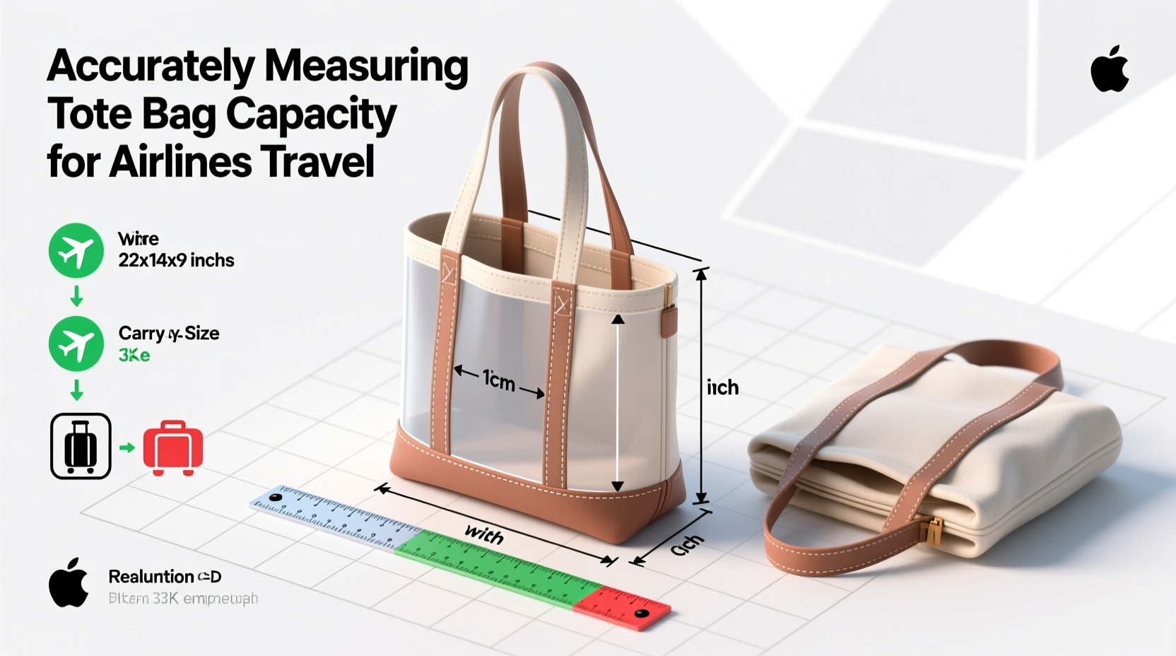 A Practical Guide To Accurately Measuring Tote Bag Capacity For Airline ...