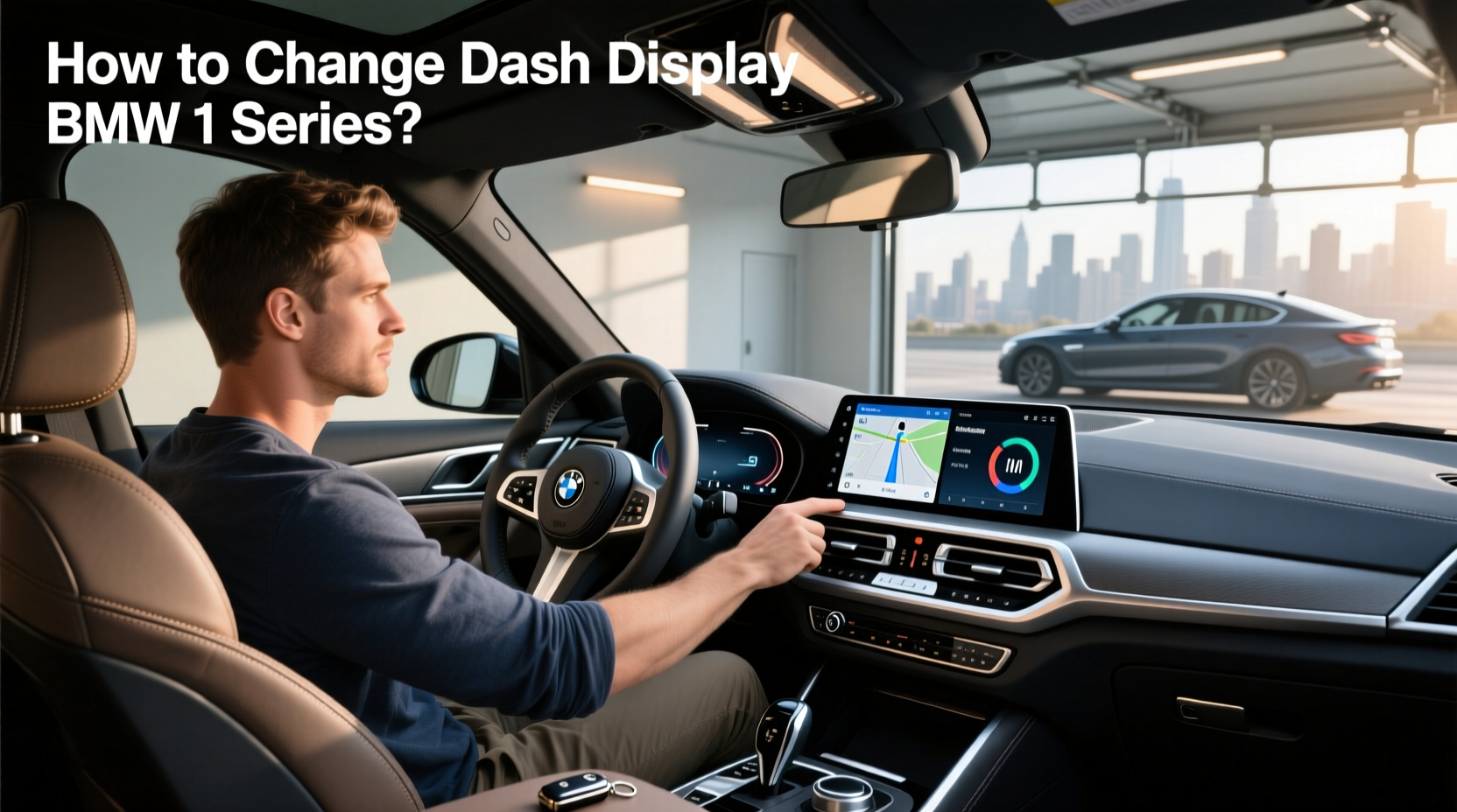 How to choose bmw 1 series digital cockpit,How to change dash display ...