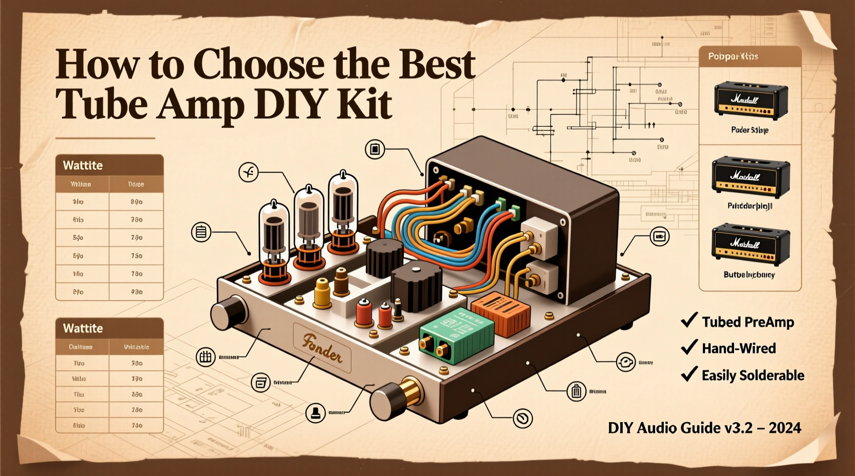How to Choose the Best Tube Amp DIY Kit: A Complete Buying Guide